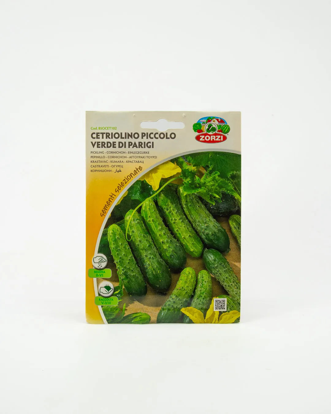 Cetriolo Piccolo Verde di Parigi Seeds – Parisian Pickling Cucumber ...